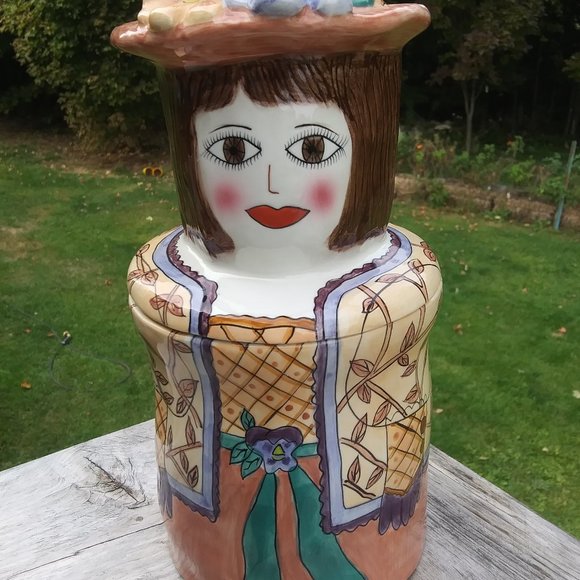GANZ | Dining | Vintage Susan Paley Ganz Penelope Cookie Jar | Poshmark